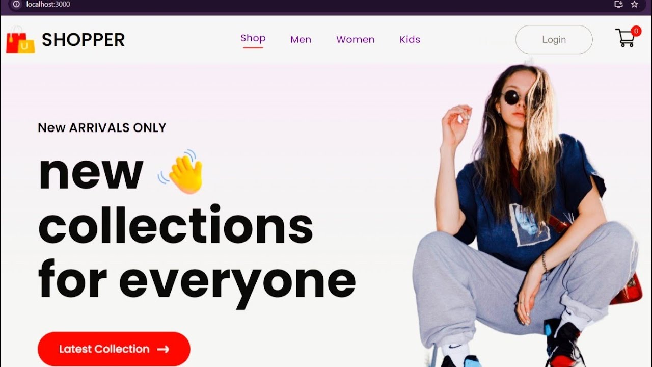 Full Stack E-Commerce Website | Admin Pannel - YouTube