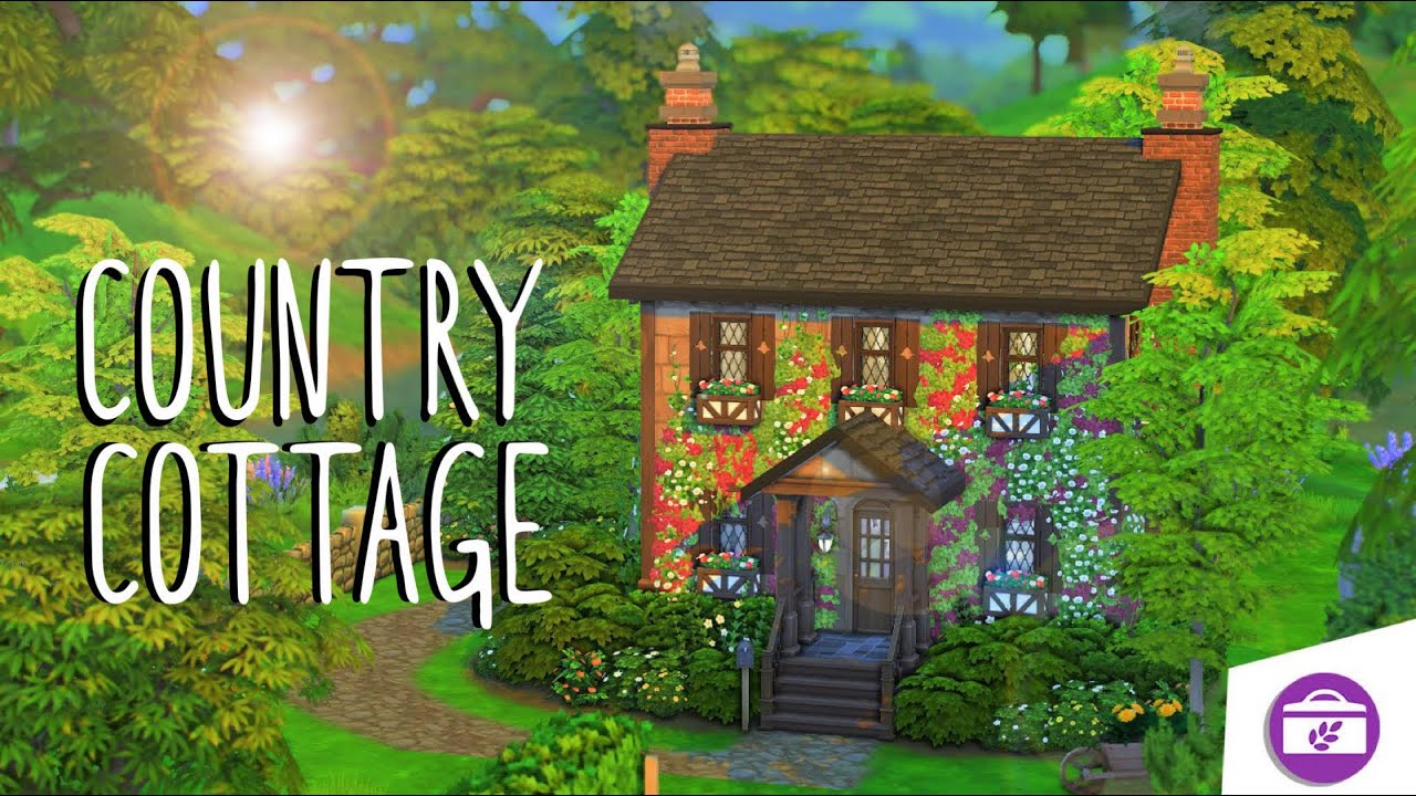 Country Cottage 🐔🏡 // Sims 4 Speed Build - YouTube