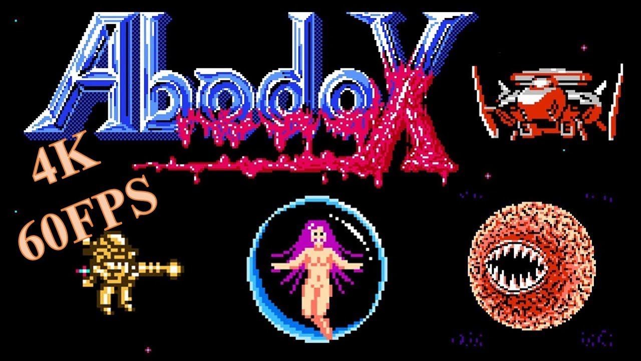 Abadox Longplay FC/NES GAME 一命通关 4K@60FPS - YouTube