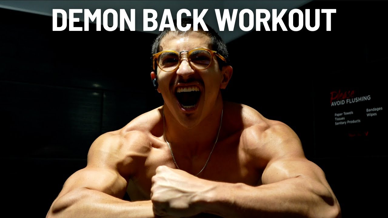 DEMON BACK WORKOUT - YouTube