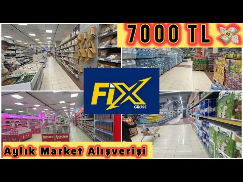 Aylık Market Alışverişi 🛒 | Fiyatlarıyla Tek Tek Gösterdim 🧾📌 | Reyon Reyon Gezdim ❗️#market 
