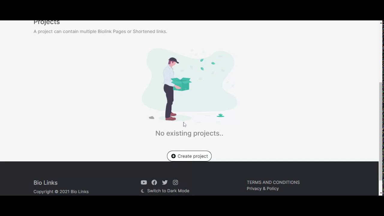 1 Create Project biolinks - YouTube