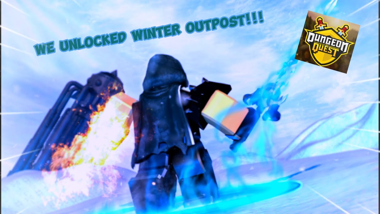 WE GOT TO WINTER OUTPOST!!! Dungeon Quest Ep 3 - YouTube