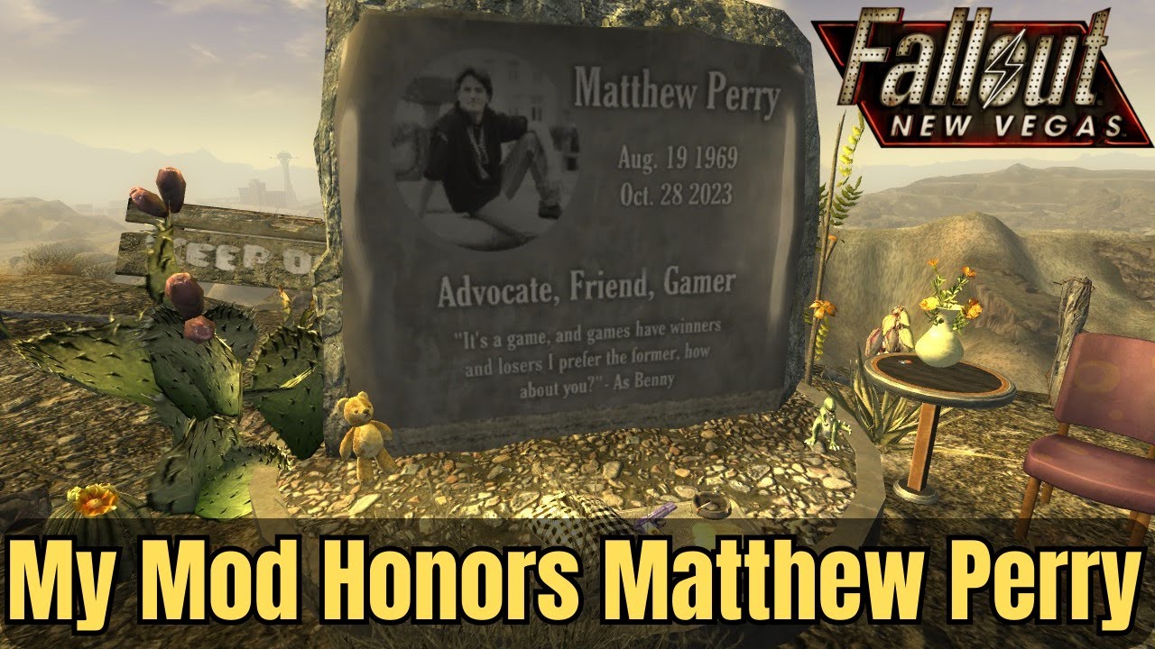 I made a New Vegas Mod to Honor Matthew Perry - YouTube