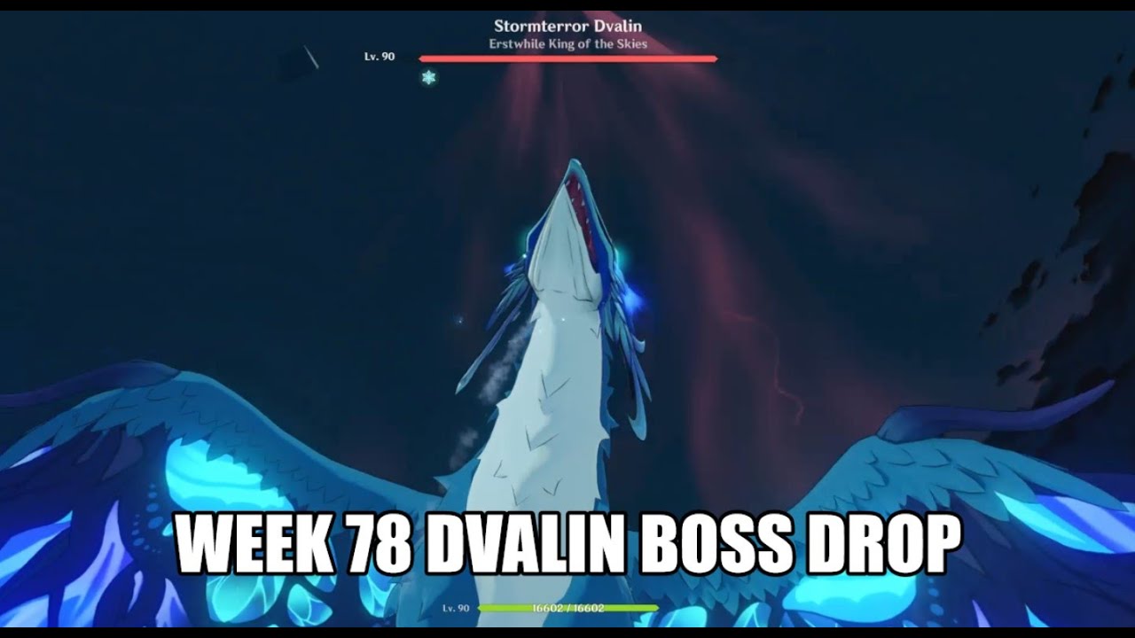 Week 78 Dvalin Boss Drop | Genshin Impact - YouTube