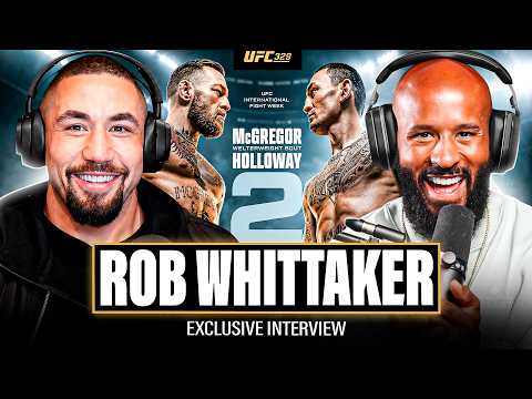ROB WHITTAKER on MOVE TO 205, UFC 329 PREDICTIONS! | EXCLUSIVE INTERVIEW