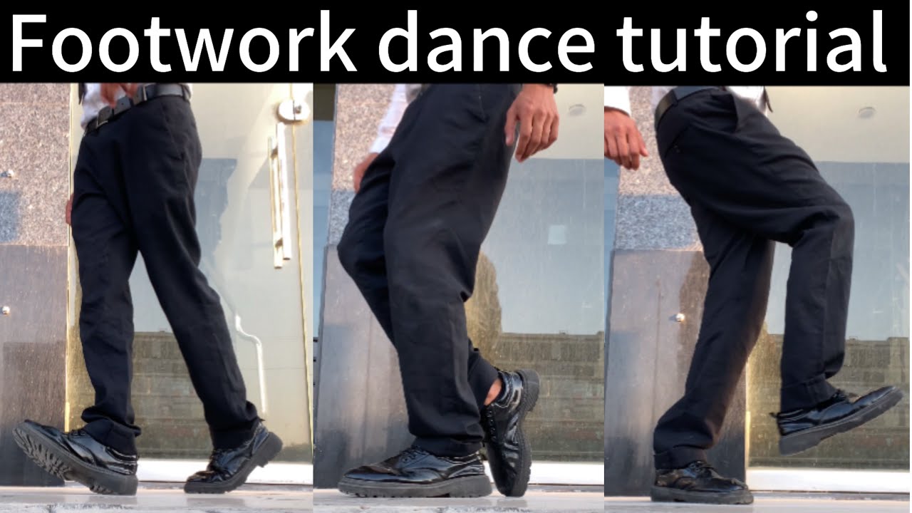 Easy footwork dance tutorial _ learn dance moves step by step - YouTube