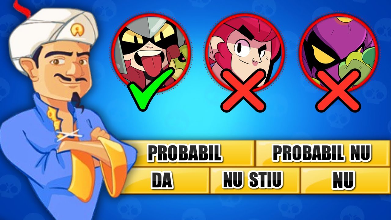 AKINATOR a GHICIT NOUL BRAWLER LEGENDAR din Brawl Stars? - YouTube