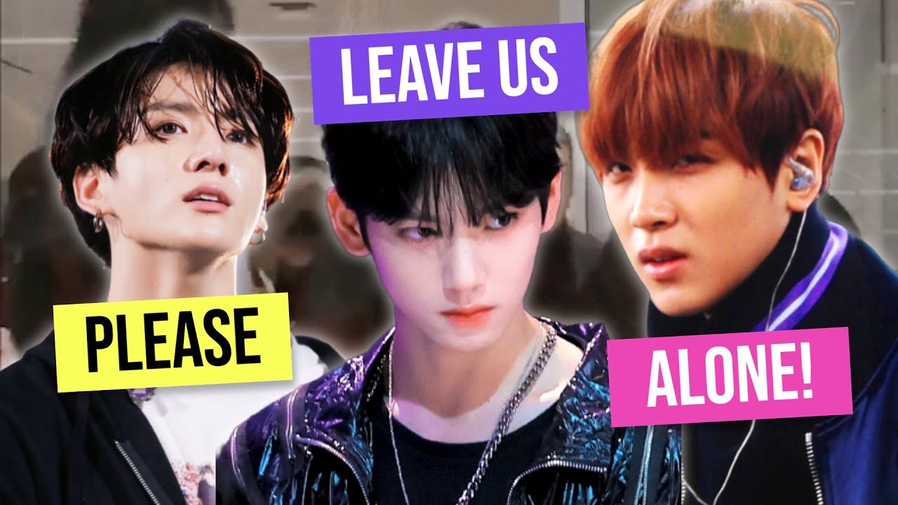 Craziest Things SASAENGS Do To Kpop Idols Recently - YouTube