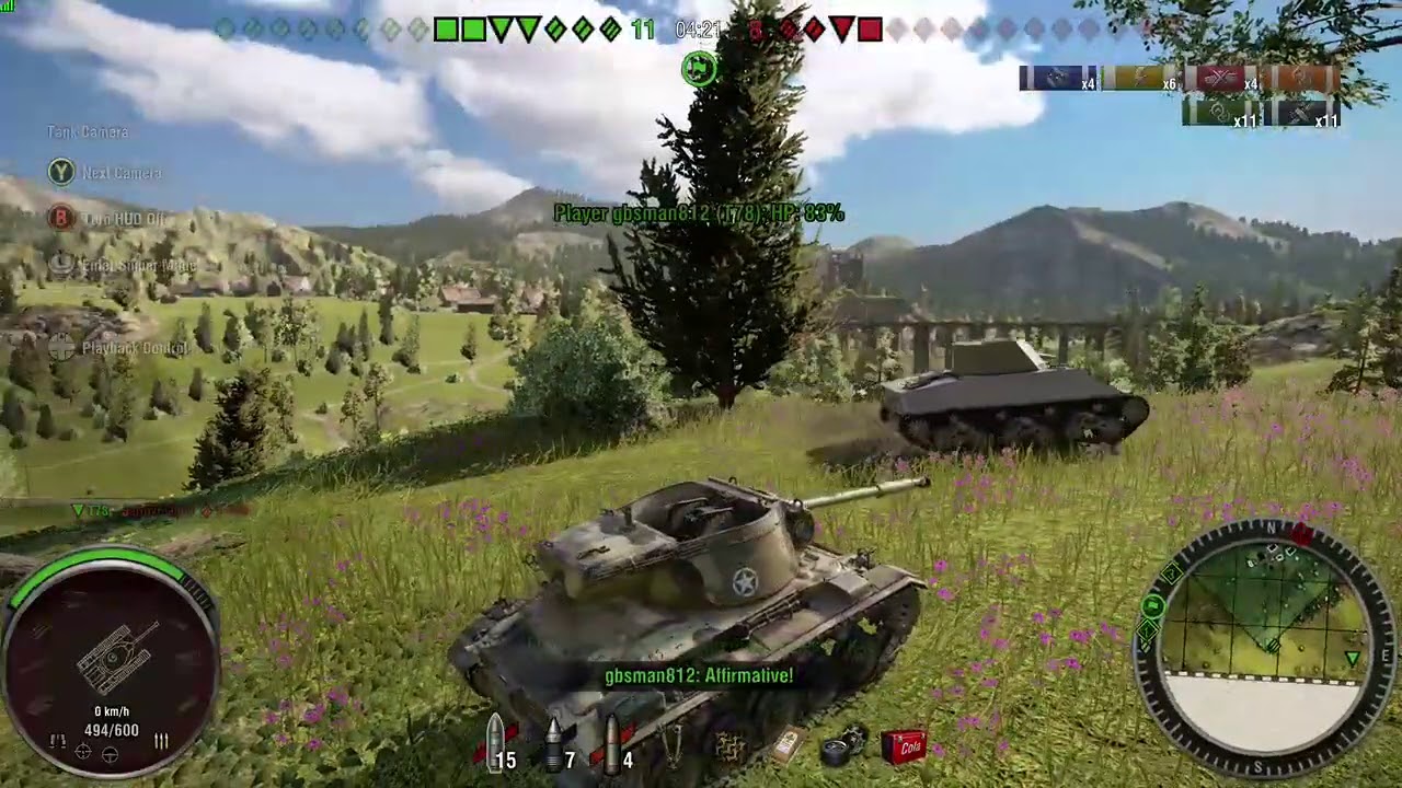 WOT Console T-78 - YouTube