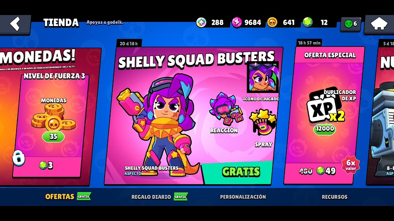 SHELLY SQUAD BUSTER🤩Brawl Stars♡ - YouTube