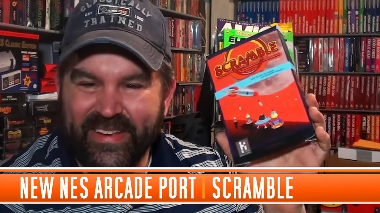 NEW NES ARCADE PORT: SCRAMBLE - YouTube