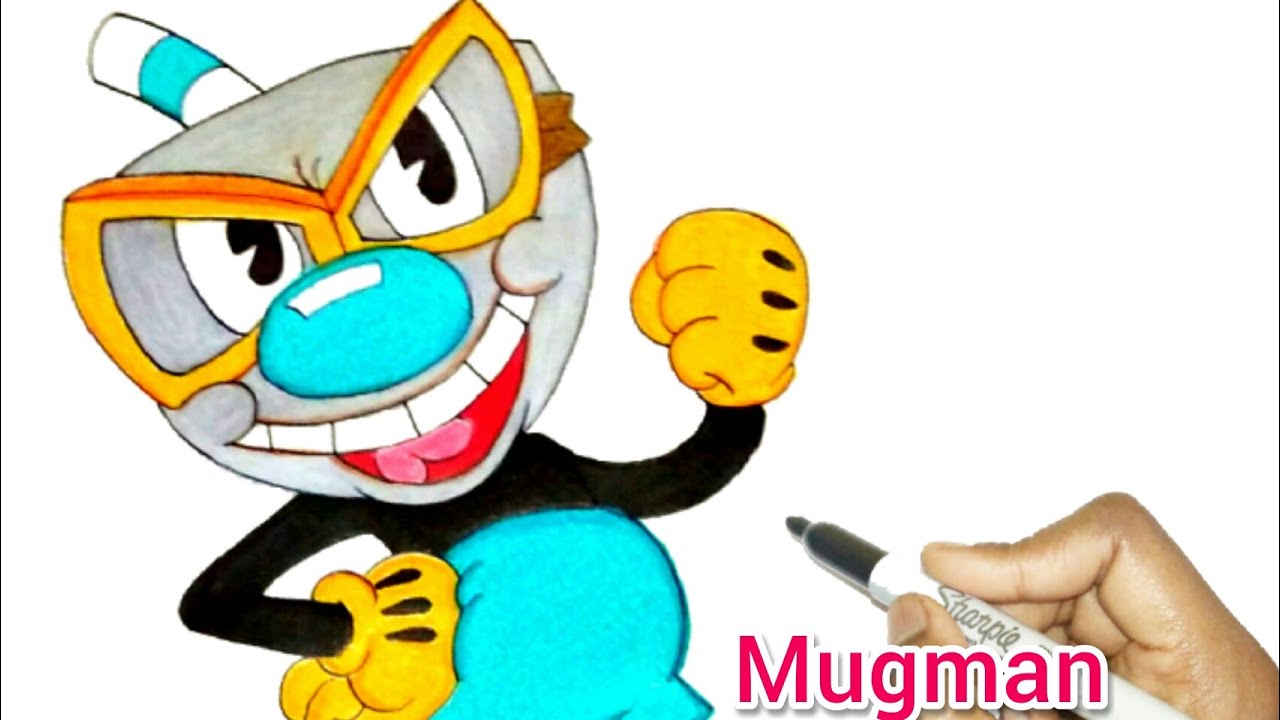 Mugman's Dirk Dangerous Delivery | The Cuphead Show | How To Draw ...