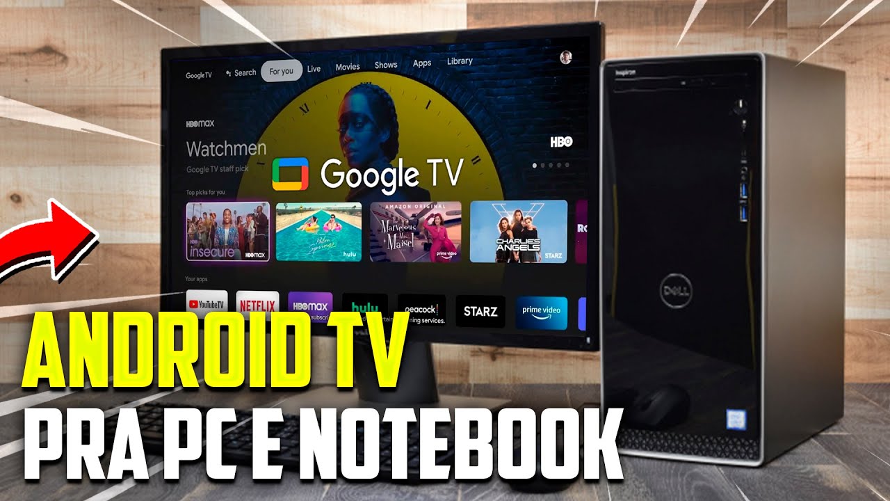 Como Instalar o Android TV no PC ou NOTEBOOK Antigo! Guia Completo ...