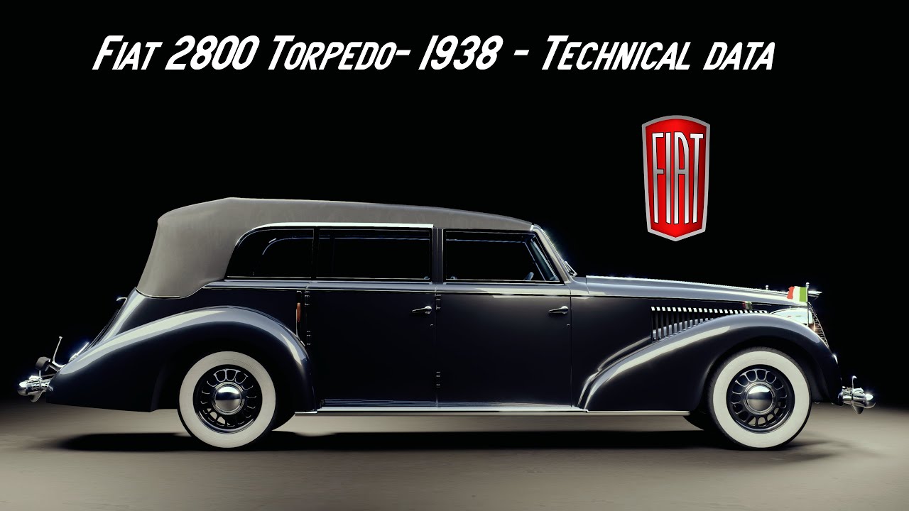 Fiat 2800 Torpedo - 1938 - YouTube