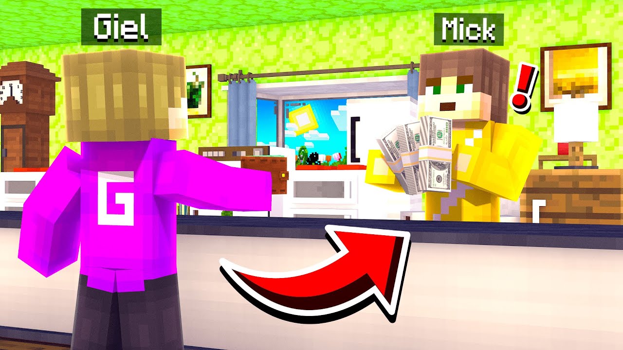 GELD VERDIENEN IN MIJN WINKEL In Minecraft (Survival) - YouTube