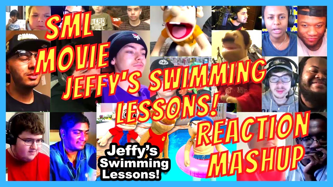 SML MOVIE: JEFFY'S SWIMMING LESSONS! - REACTION MASHUP - [ACTION ...