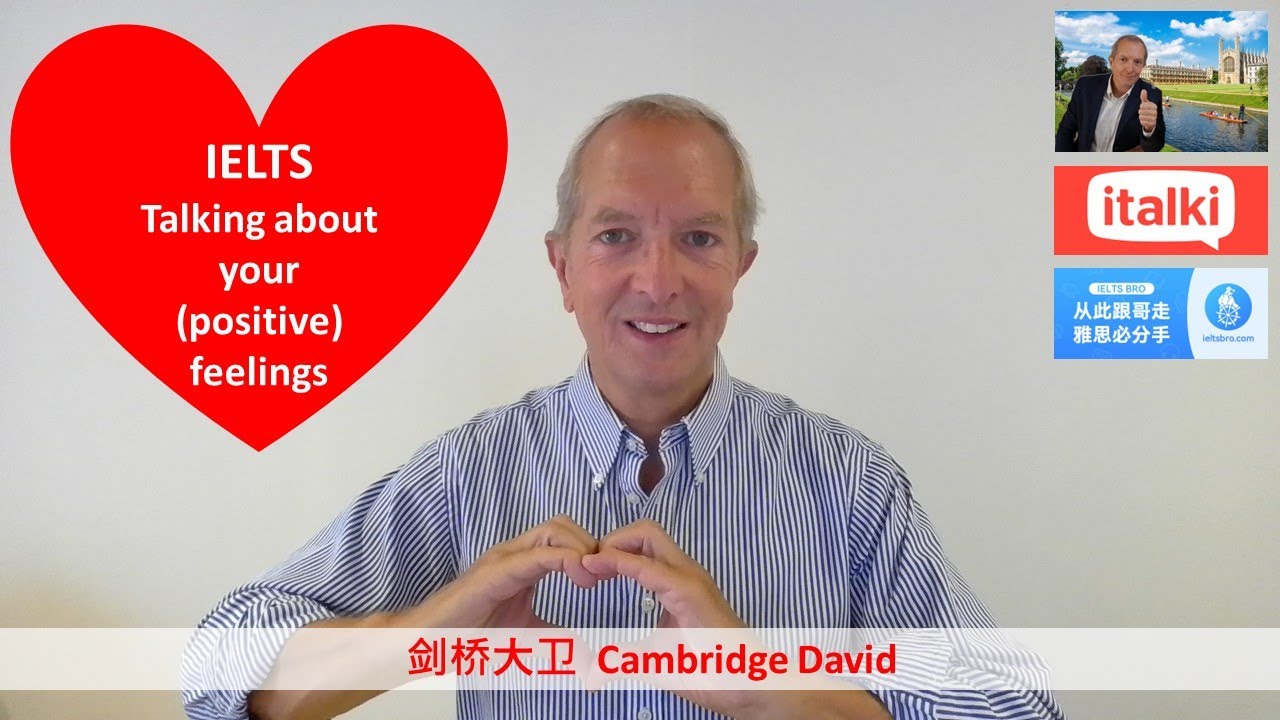 IELTS Speaking Part 2 Describing your feelings (positive) - YouTube