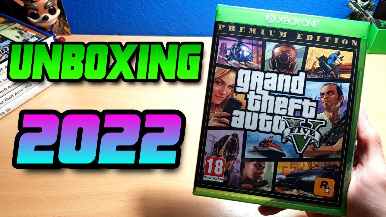 GTA 5 PREMIUM EDITION UNBOXING 2022 XBOX ONE/XBOX SERIES X *UNBOXING Y ...