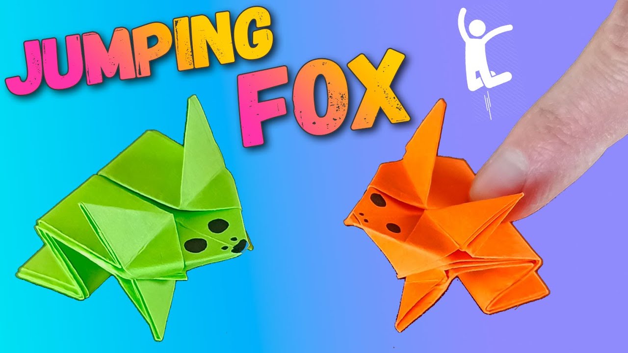 How To Make A Paper Fox That Jumps High And Far Easy Fox Origami how-to-make-a-paper-fox-that-jumps-high-and-far-easy-fox-origami