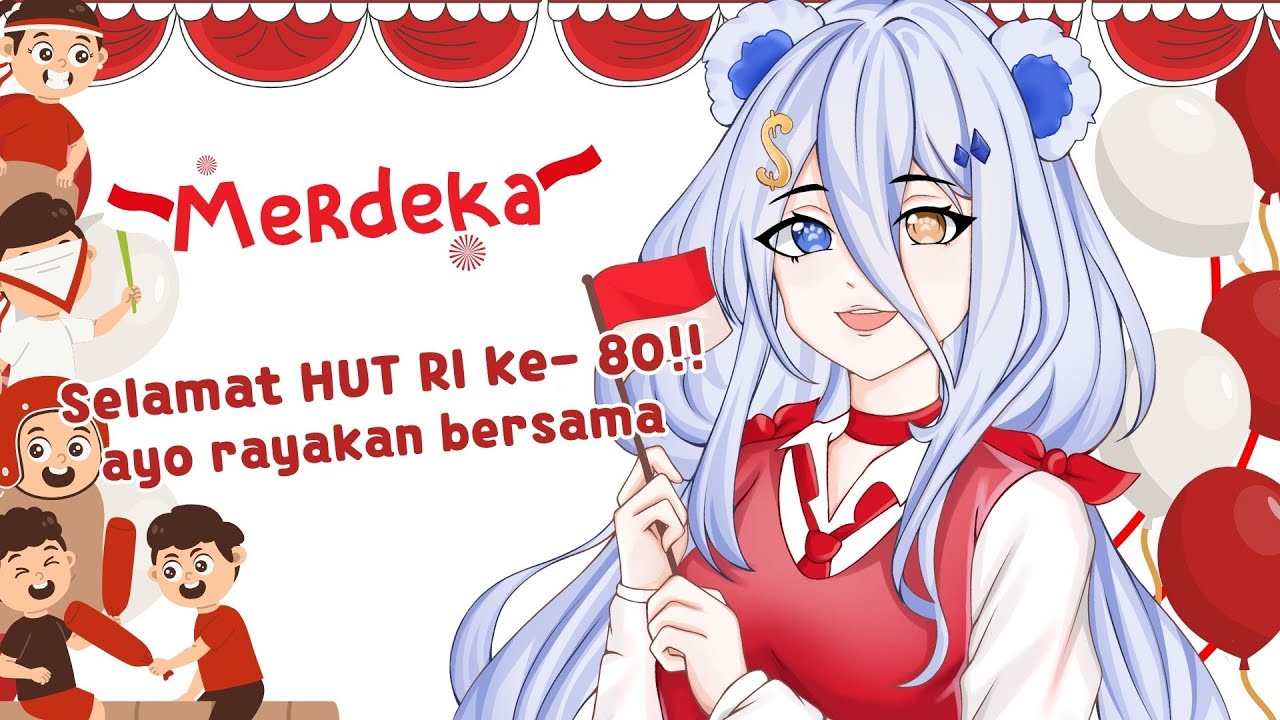 【HUT RI ke-80】ayo ikut ramein hari kemerdekaan dengan nyanyi lagu lagu ...
