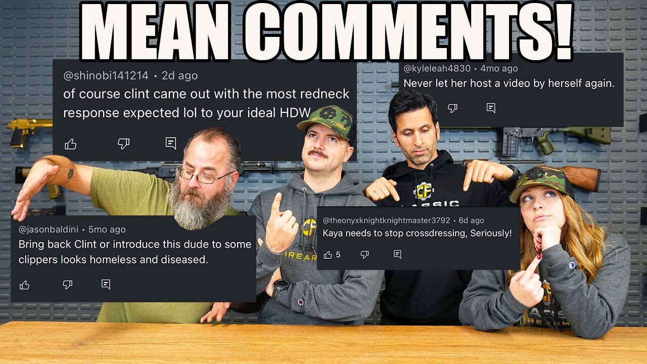 We Read Your Mean Comments - YouTube