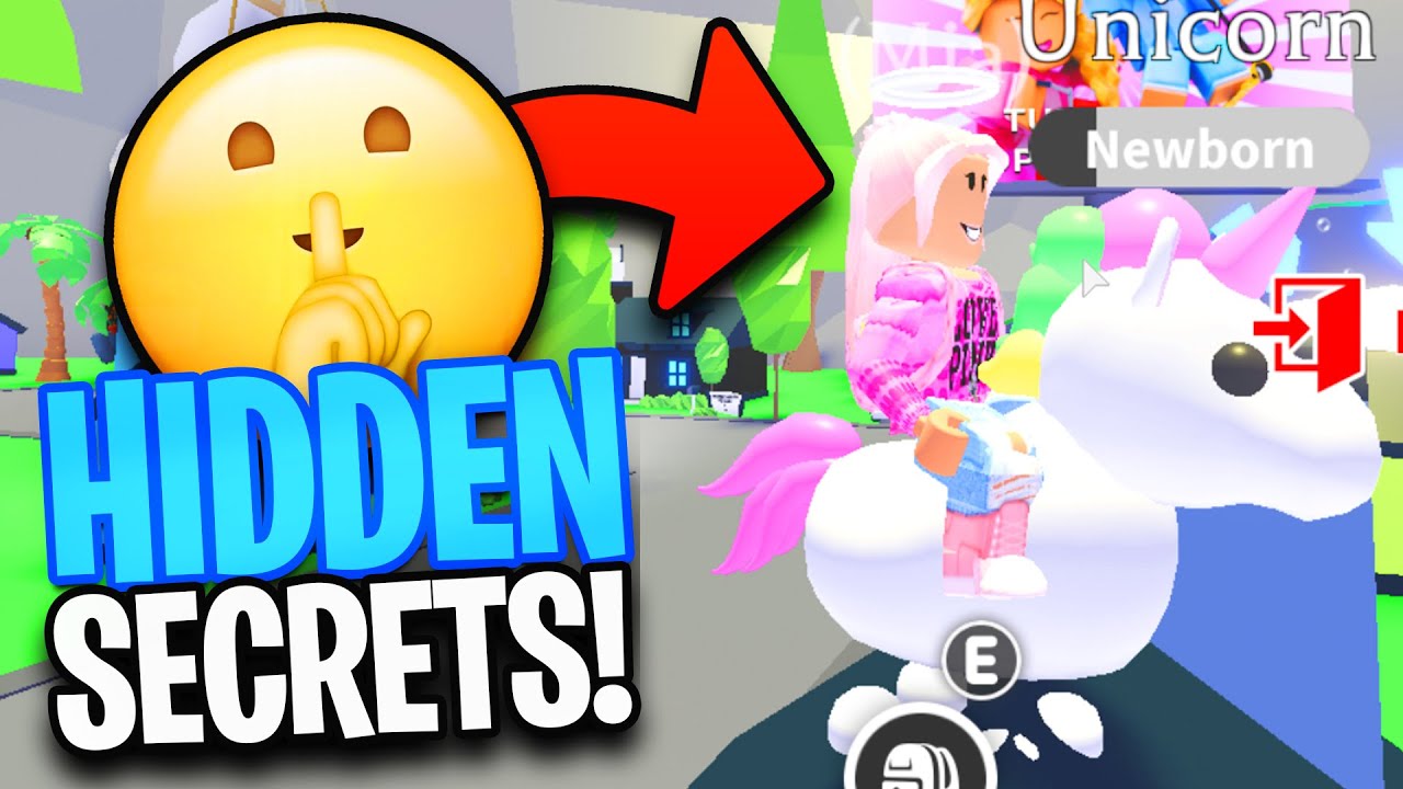 7 HIDDEN SECRETS In Roblox Adopt Me NO ONE KNOWS ABOUT! - YouTube