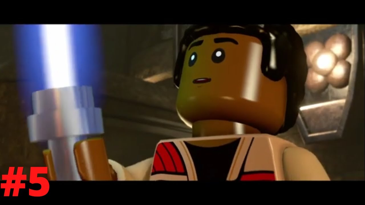 Lego Star Wars Force Awakens Maz's Castle Walkthrough - YouTube