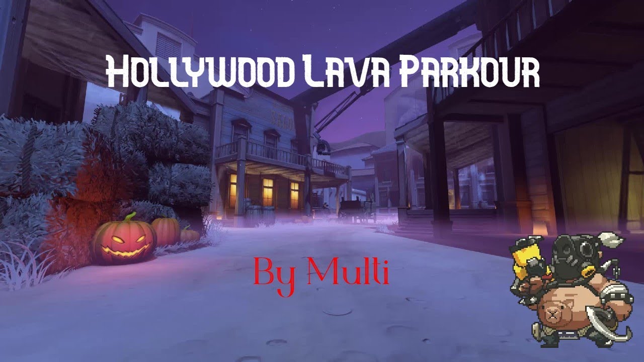 Hollywood Lava Parkour by Multi - Intended Route - Share Code: NYRFG ...