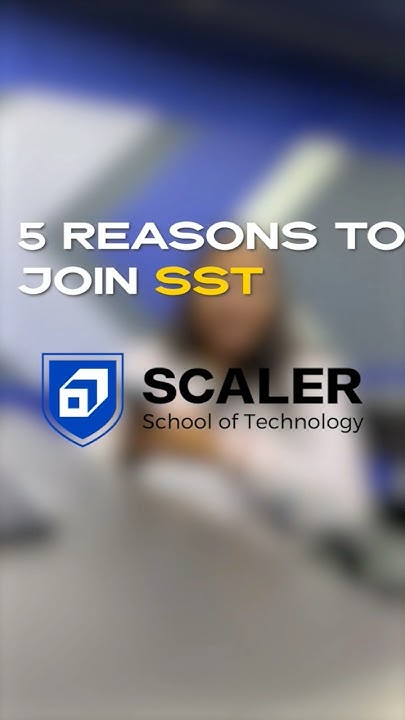 Why should you join Scaler School of Technology ? | @ScalerSchoolOfTechnology - YouTube