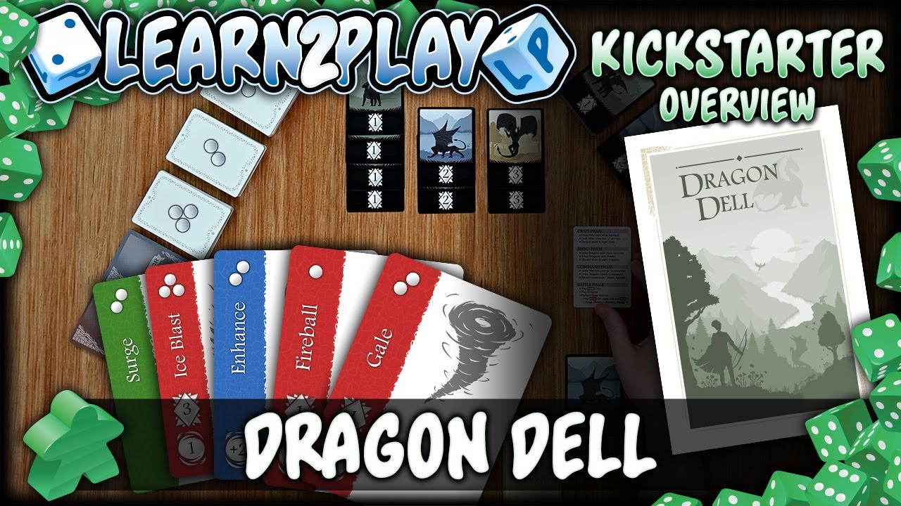 Learn to Play Presents: Kickstarter overview for Dragon Dell - YouTube