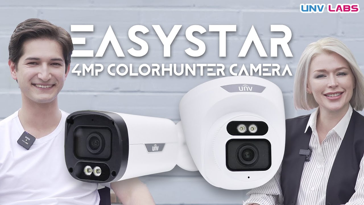 UNV Labs - EasyStar 4MP ColorHunter Camera - YouTube