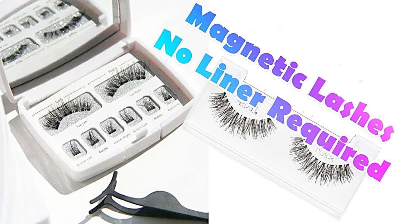 Magnetic Eyelash Tutorial! No Eyeliner Necessary | Fortune Finds - YouTube