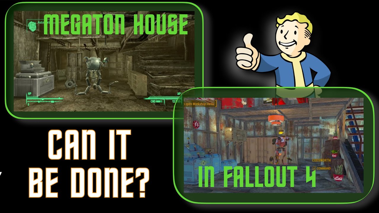 Can You Build The Fallout 3 Megaton Player Home in Fallout 4? With No ...