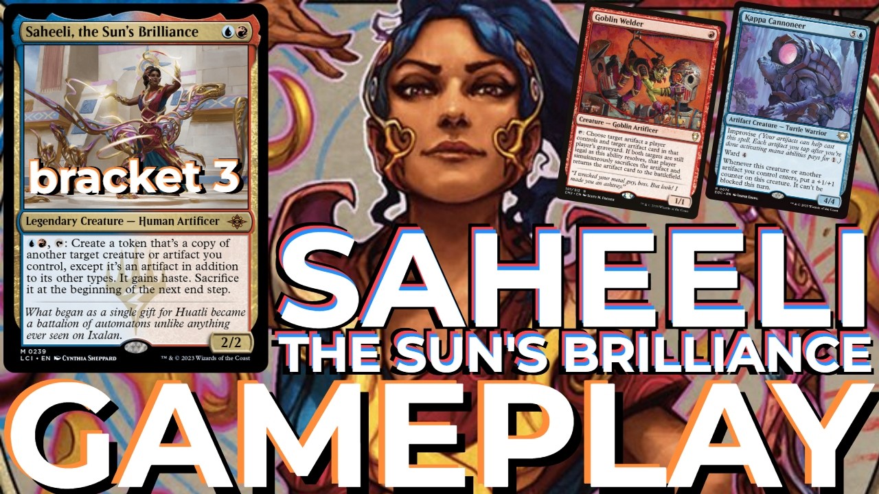 Welding my woes away! SAHEELI EDH Gameplay vs Aminatou, Green Goblin ...