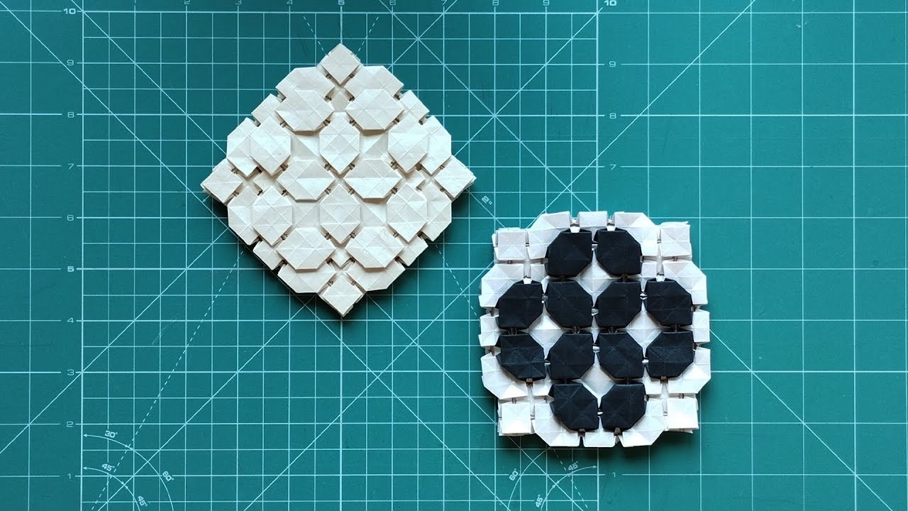 Origami Tessellation Model no. 85-21 Tutorial: Step-by-Step Paper Art ...