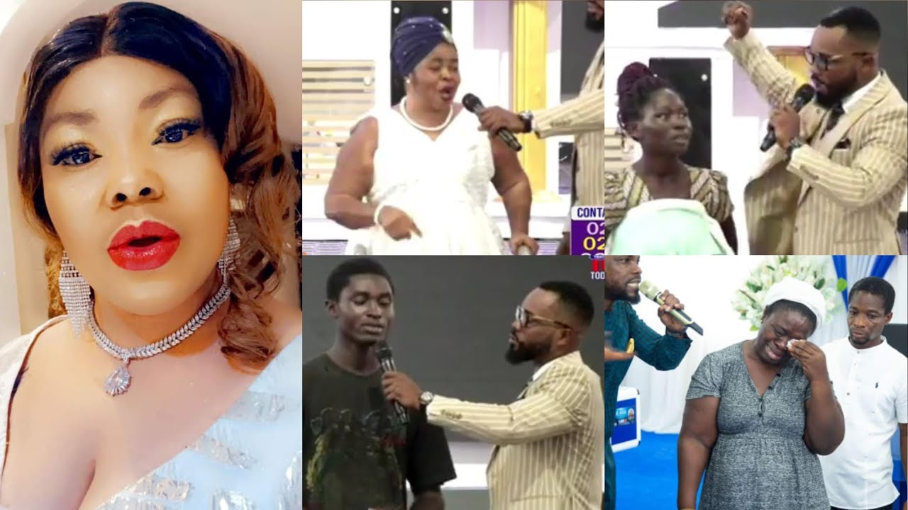 Eii: Nana Agradaa church members blesses her over what she did for them ...
