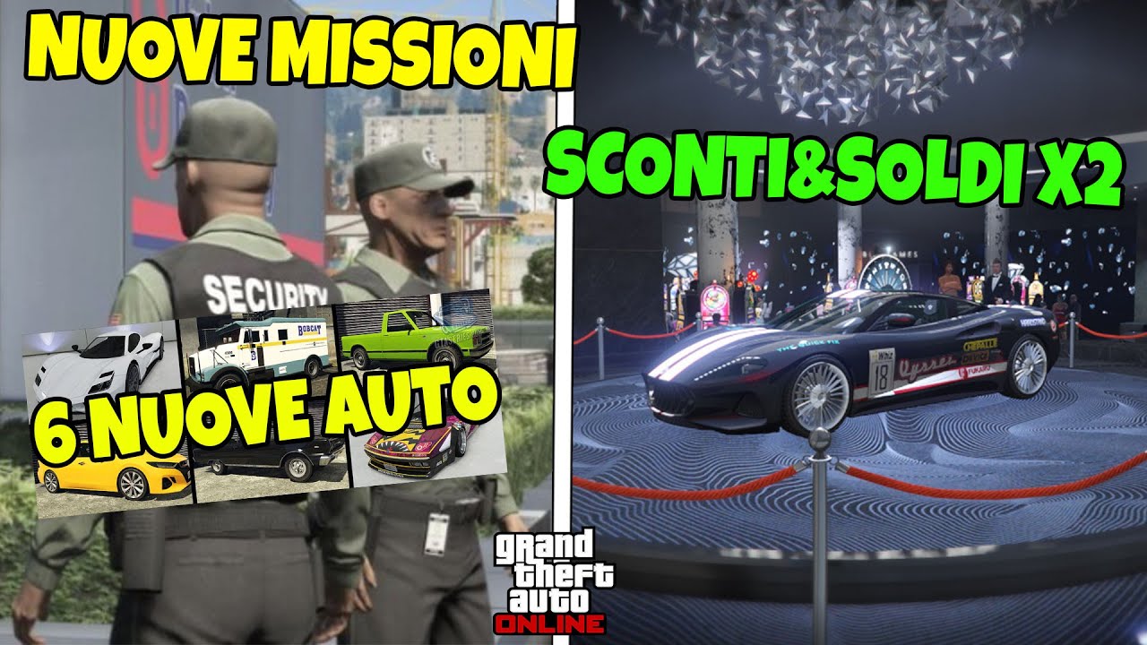 6 NUOVE AUTO & NUOVE MISSIONI "GROUP SECHS" SU GTA ONLINE ...