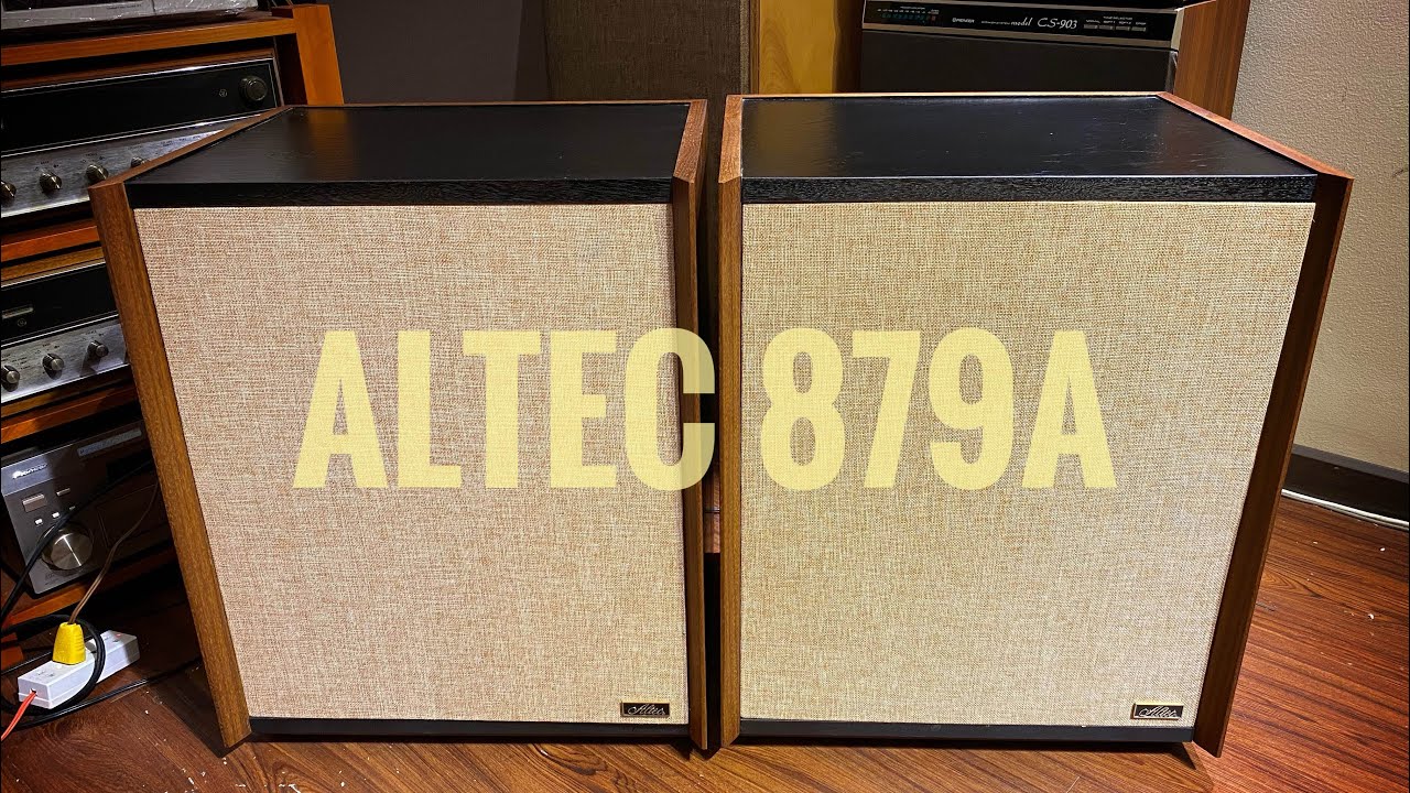 “giọng hát lòi rõ chi tiết” Altec 879a Bass 40 “toàn dải” // 0946101332 ...