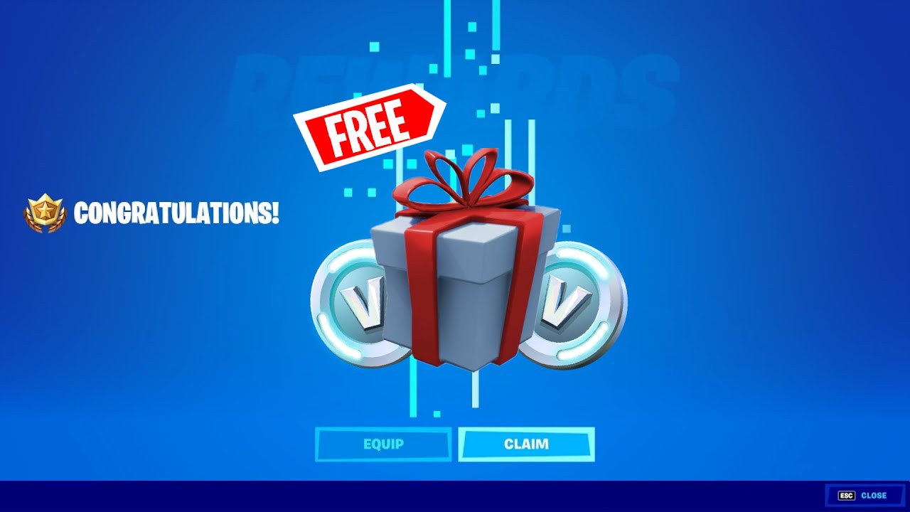 GIFT for EVERYONE from Epic Games! - YouTube