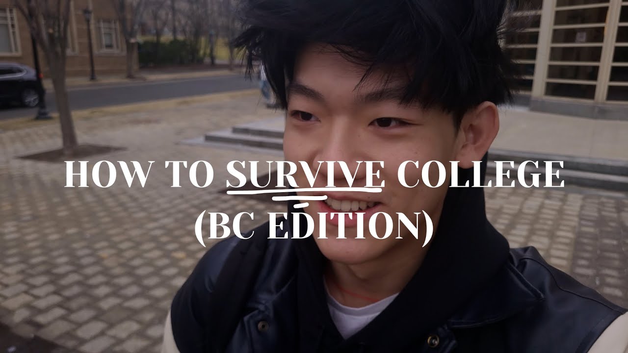 how to survive college(BC Vlog) - YouTube