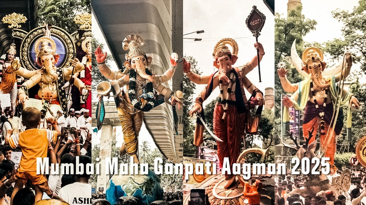 Mumbai Maha Ganpati Aagman Shohla | Mumbai Ganpati Aagman | Parel ...