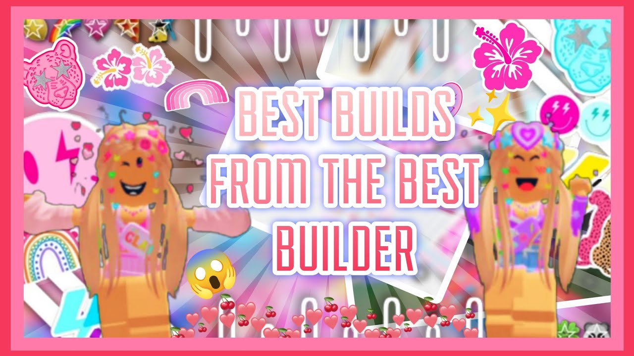 AMAZING BUILDS FROM THE BEST BUILDER! 💕 I MET A FAN WHO'S BUILDS ARE ...