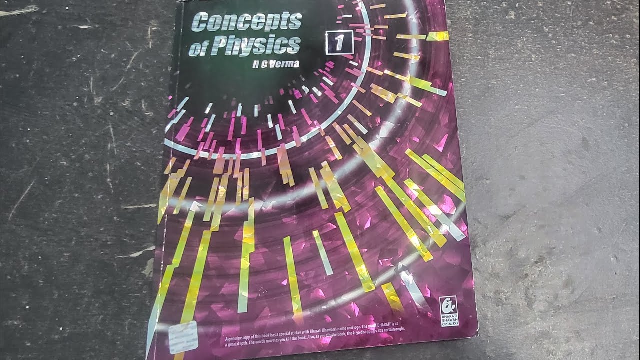 HC Verma Concept Of Physics Class 11 Part 1 Full Review With Detailed ...