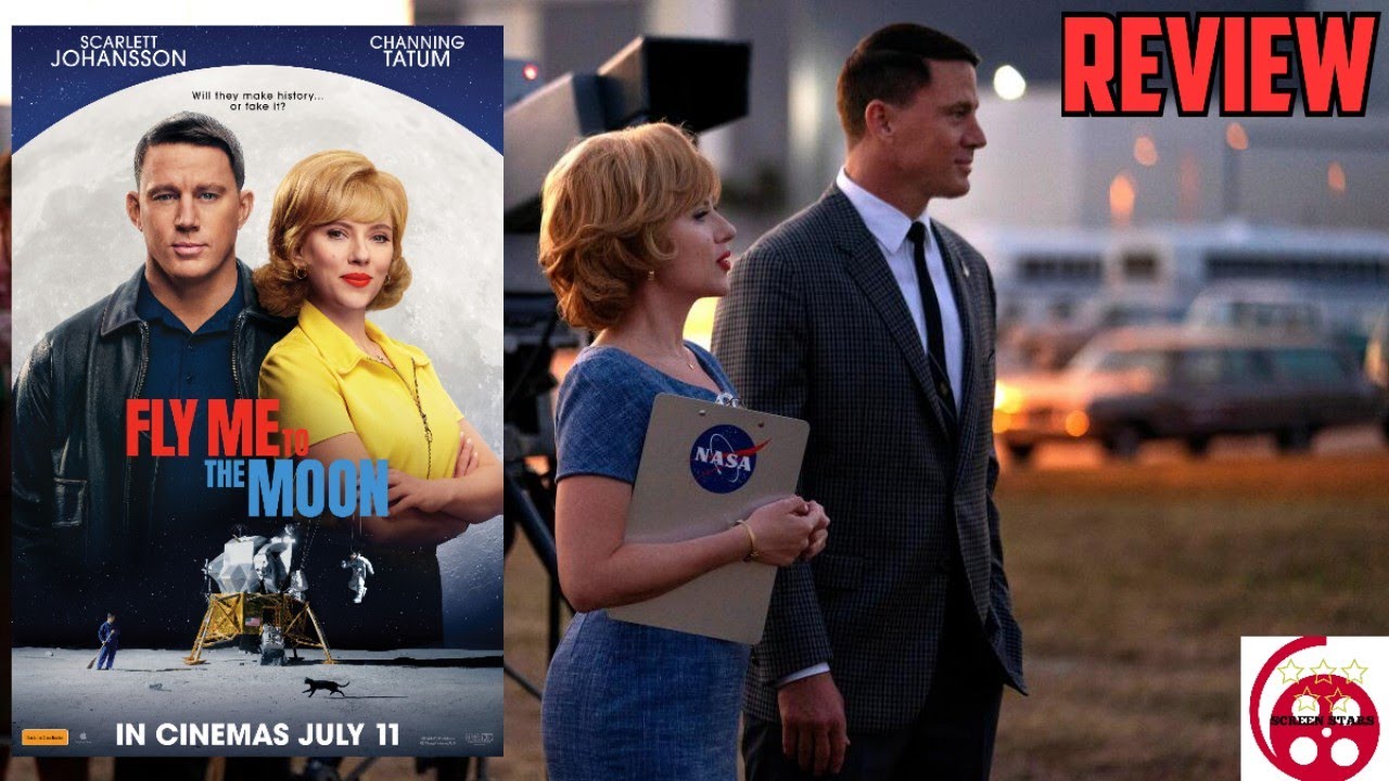 Fly Me To The Moon (2024) Film Review - YouTube