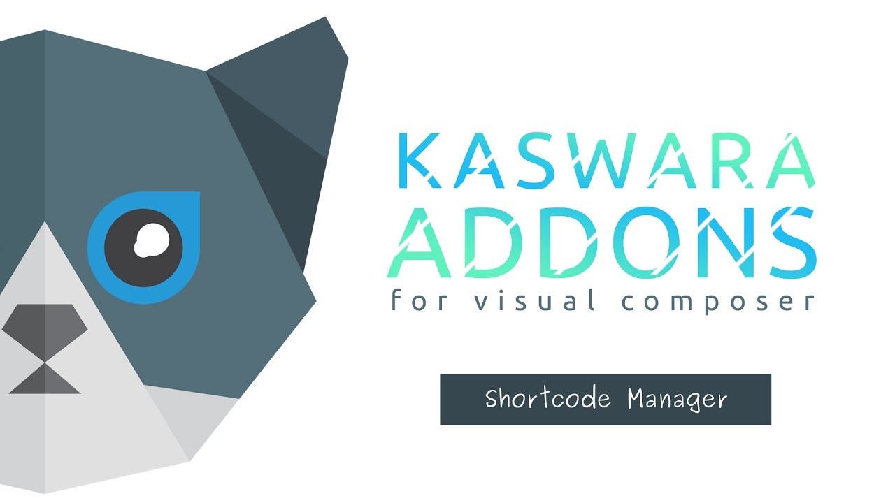 Shortcode Manager - Kaswara Visual Composer Addons - YouTube