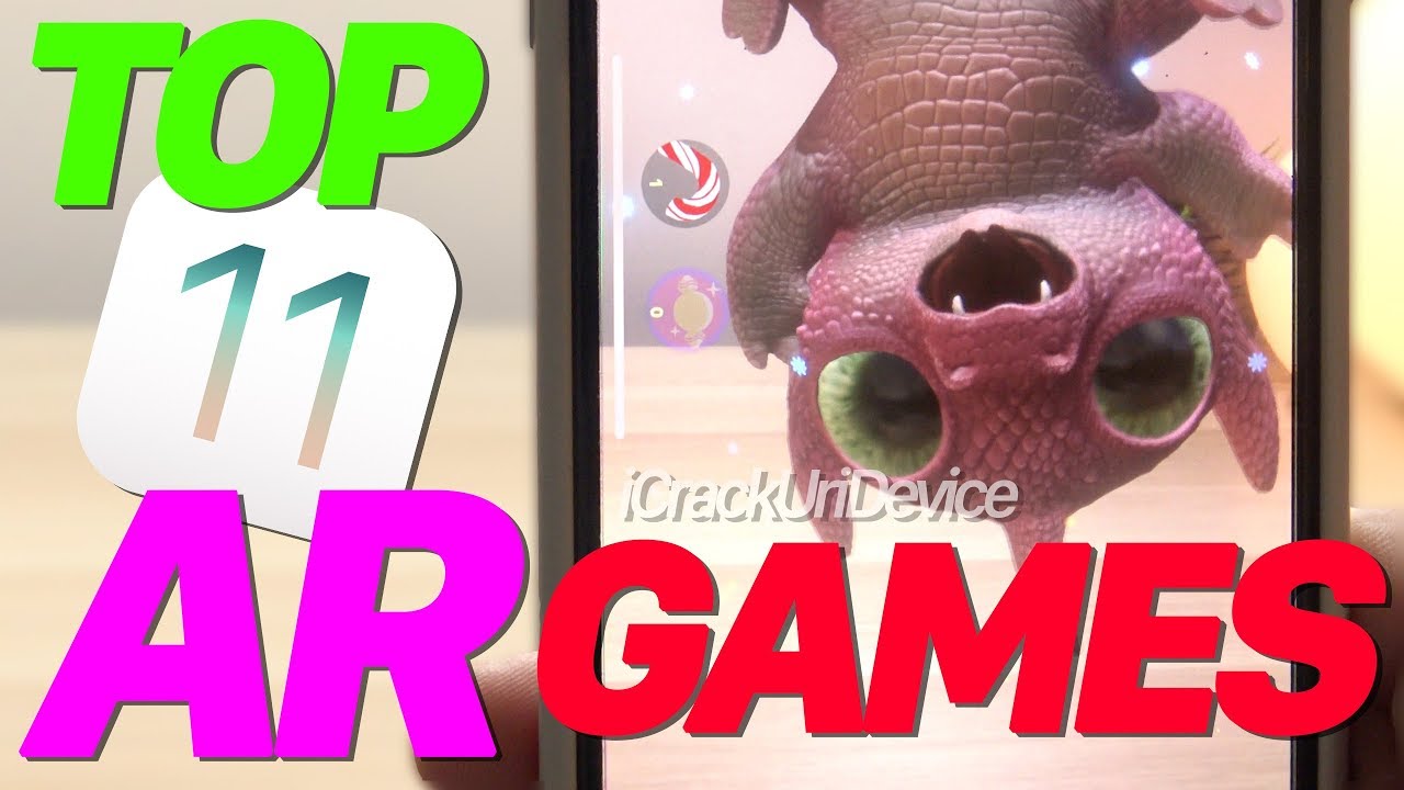 BEST 11 Top iOS 11 Games, Augmented Reality, AR Apps (ARKit Pt2) - YouTube