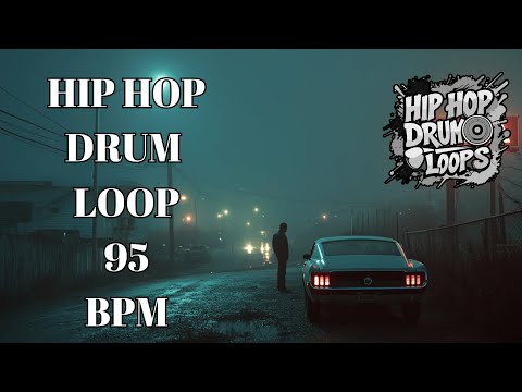 95 BPM Hip Hop Drum Backing Track | Classic Head Nod Groove