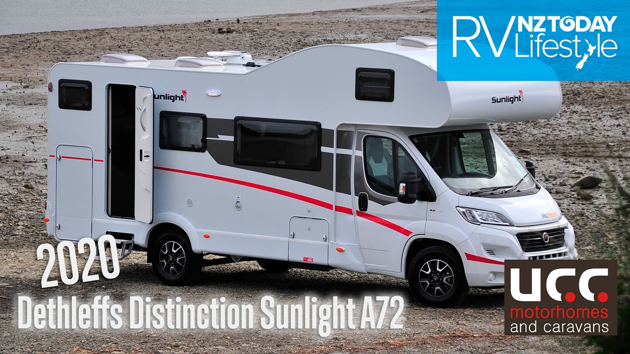 Dethleffs Motorhome REVIEW | Distinction Sunlight A72 | 2021 - YouTube