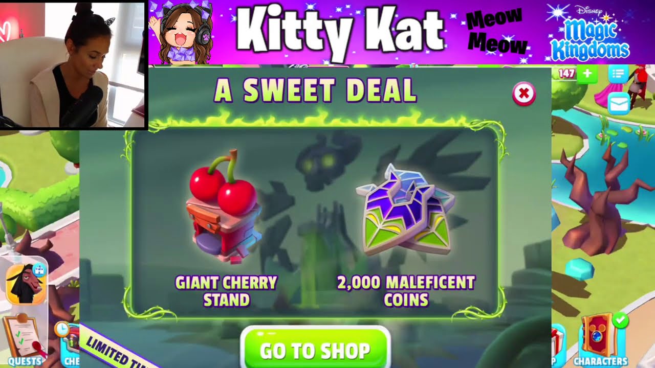 Kitty Kat Livestream! Disney Magic Kingdoms Tower Challenge Chapter 3 ...